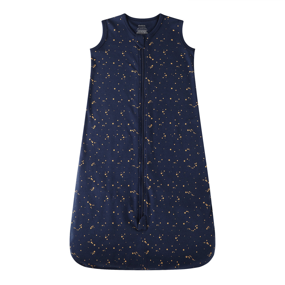 100% Organic Cotton 0.5tog Sleep Sack - Starry Sky – Little Martin's Drawer